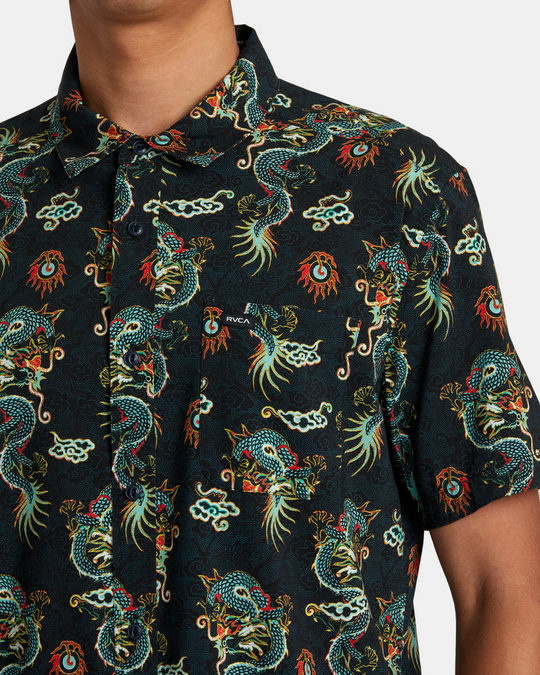 RVCA Neon Dragon Short Sleeve Shirt – Mainland Skate & Surf