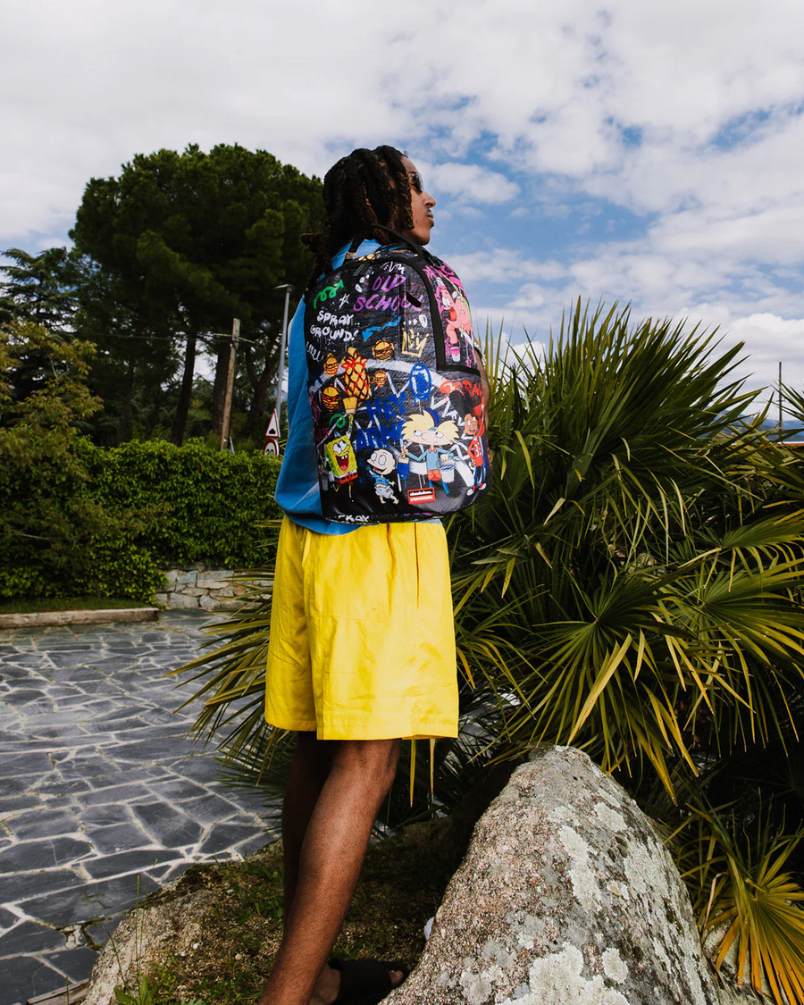 Sprayground X Nickelodeon 90's Nick Characters Painting Toon Tag Takeo ...