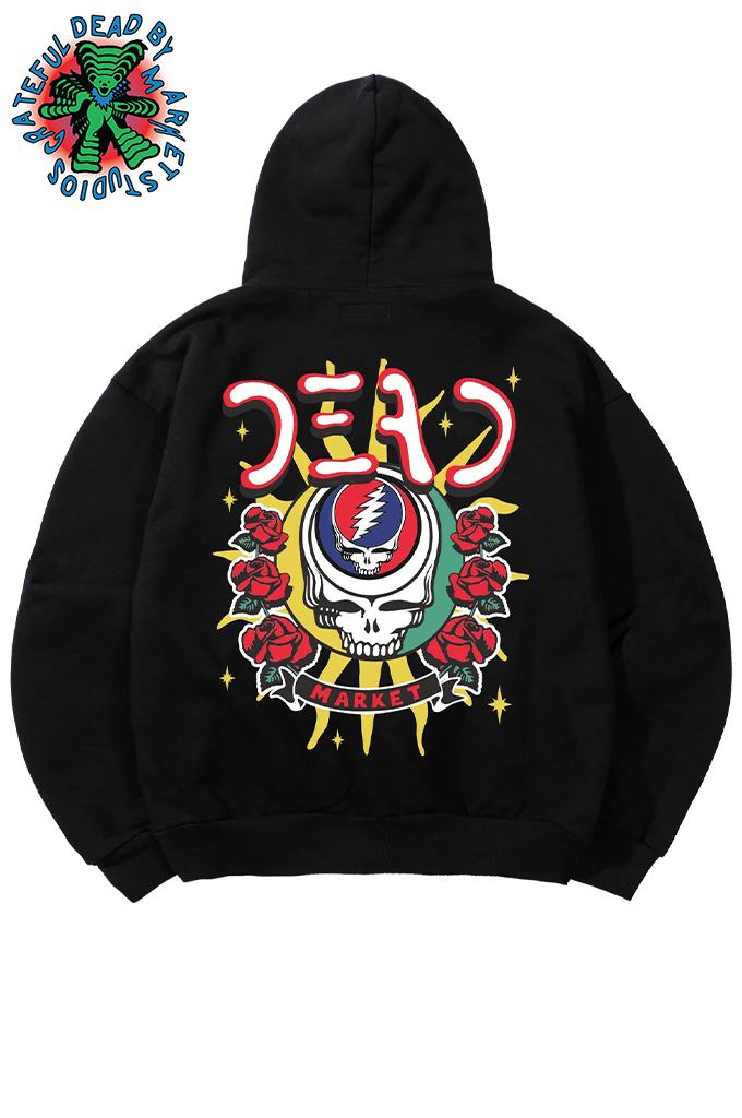 Market Studios X Grateful Dead Solar Flare Hoodie – Mainland Skate & Surf