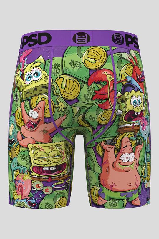PSD Spongebob Squarepants Krusty Bank Boxer Brief Underwear – Mainland Skate & Surf