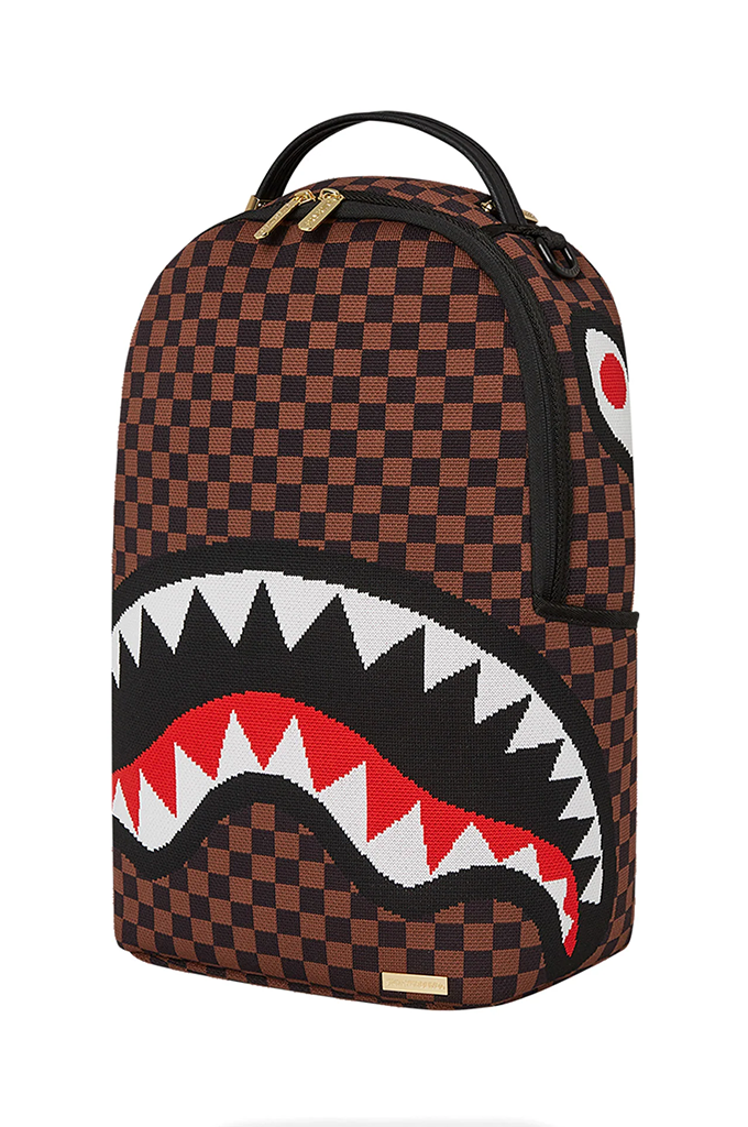 Sprayground Knit Sharks In Paris DLXSV Backpack – Mainland Skate & Surf