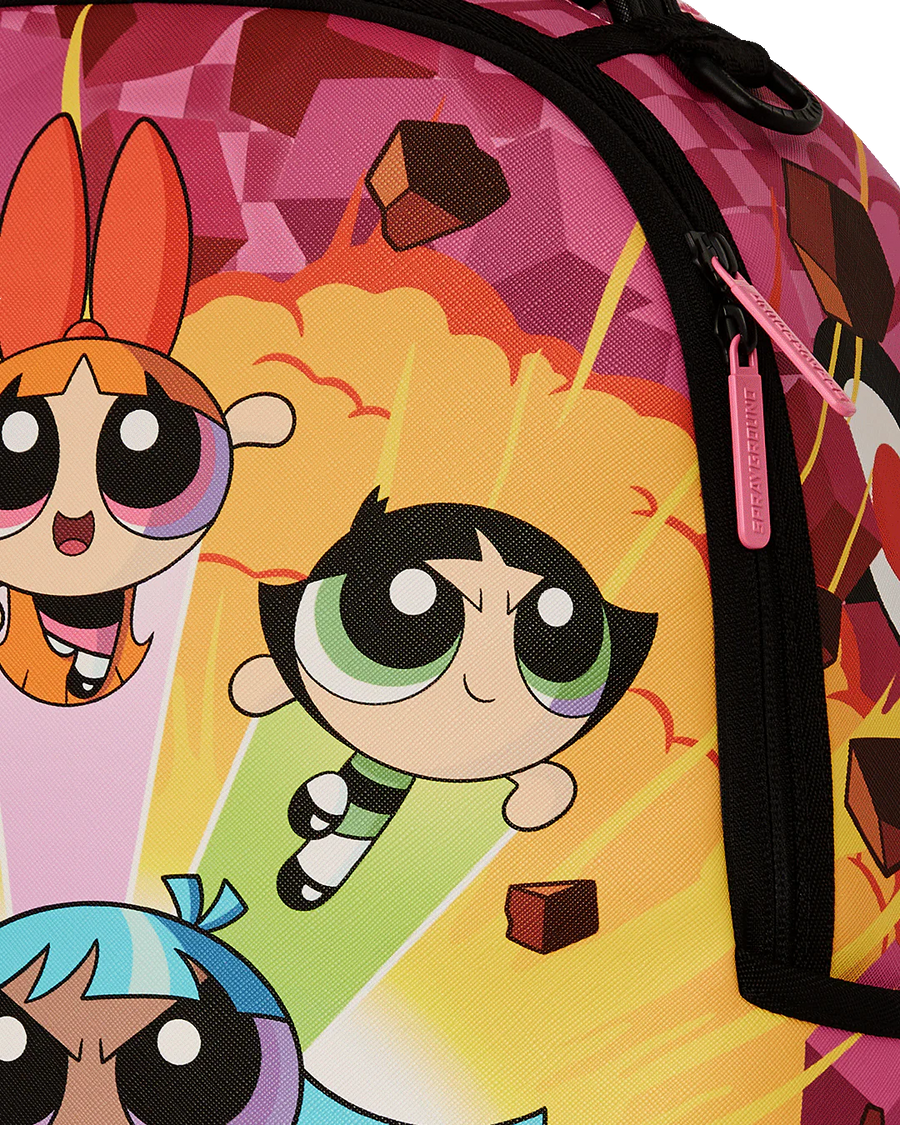 Sprayground X The Powerpuff Girls Powerpuff Strike Bustin Thru Backpac ...