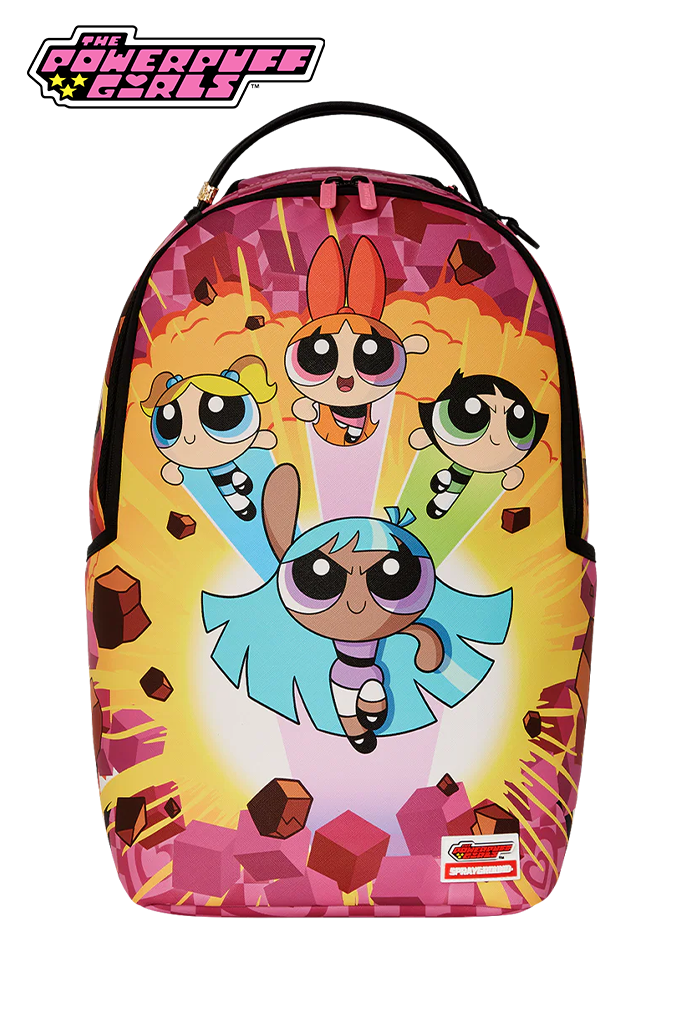 Sprayground X The Powerpuff Girls Powerpuff Strike Bustin Thru Backpac ...