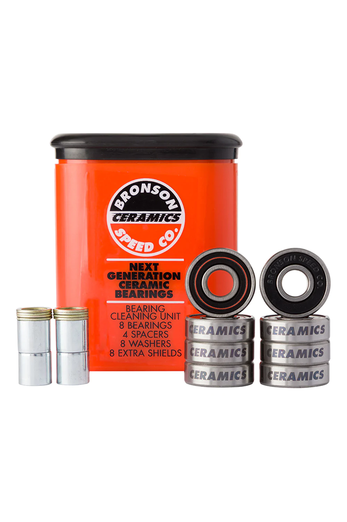 Bronson Speed Co. Next Generation Ceramic Skateboard Bearings ...