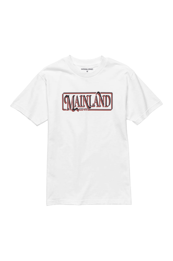 Mainland Letter Lockup Tee– Mainland Skate & Surf