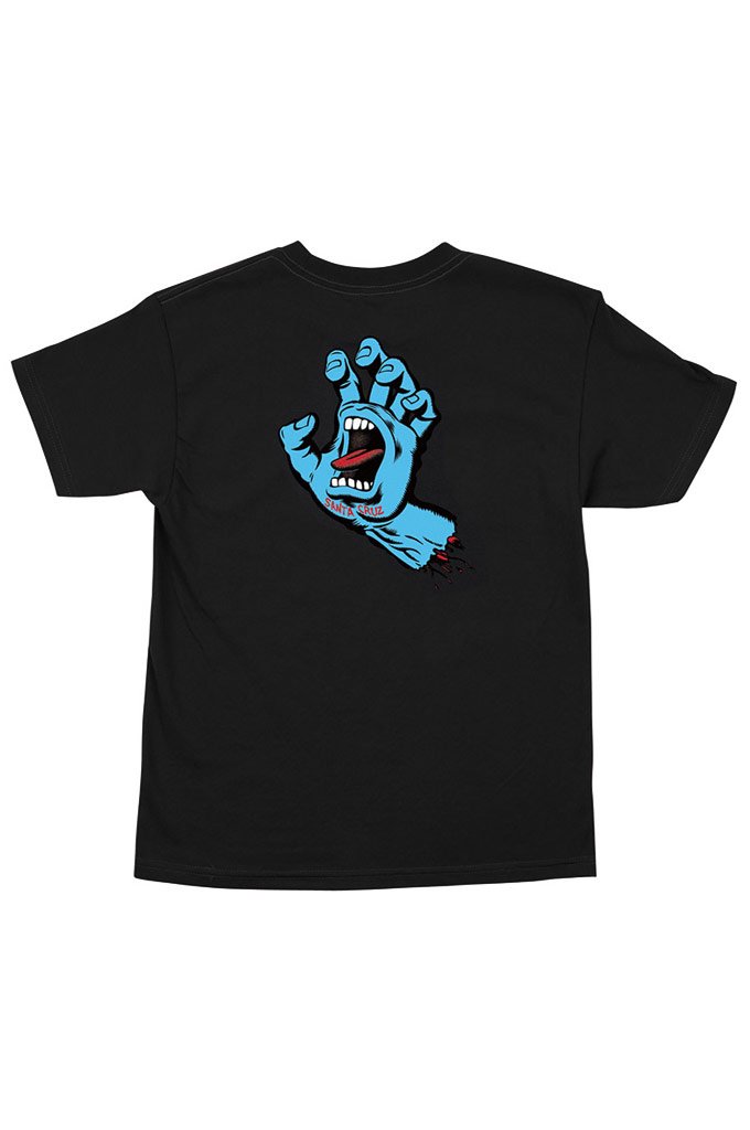 Santa Cruz Screaming Hand Regular Tee – Mainland Skate & Surf